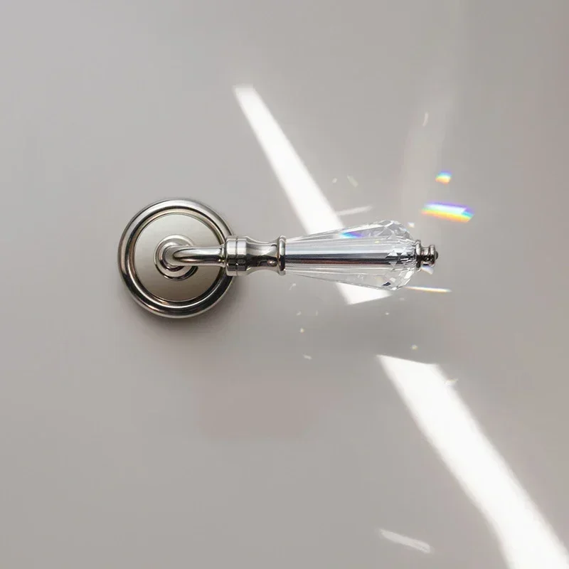 Crystal-Door-Lock-Creative-Indoor-Security-Door-Handle-American-Style ...