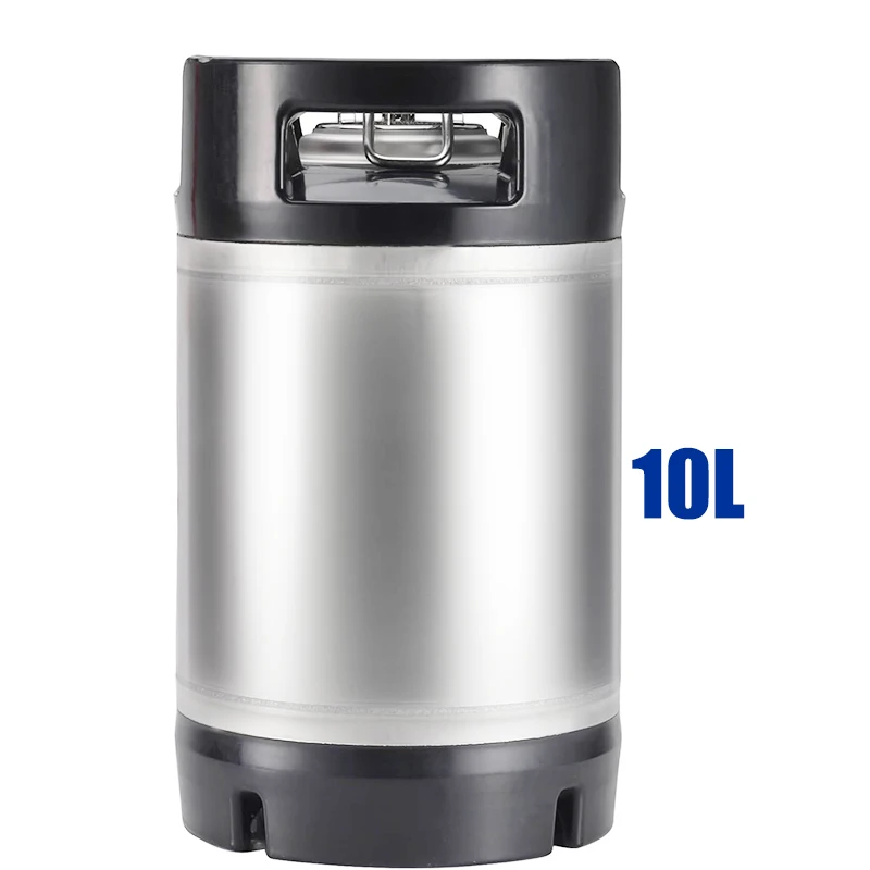 New-10L-Ball-Lock-Keg-Stainless-Steel-Beer-Keg-With-Rubber-Handle-2-5 ...
