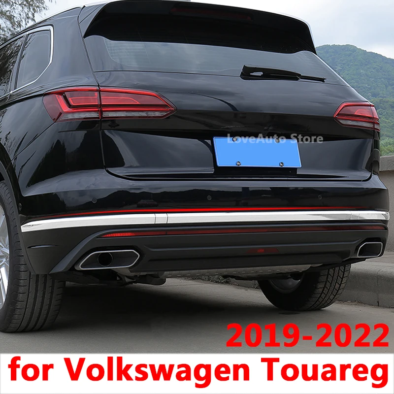 For-Volkswagen-VW-Touareg-2019-2020-2021-2022-Car-Stainless-Steel-Rear ...