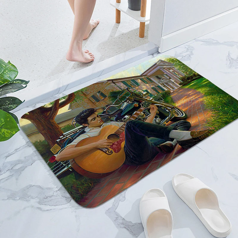 Bathroom-Mat-E-Elvis-Custom-Rug-Doormat-Entrance-Door-Entrance-Carpet ...