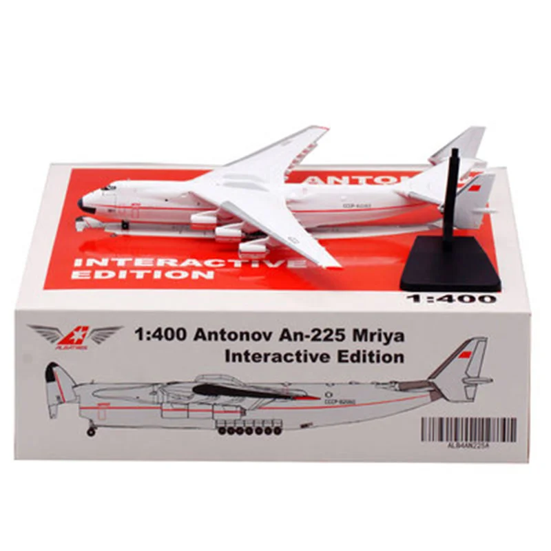 Model 1:400 Scale Antonov An-225 Former Soviet Painted Diecast ...