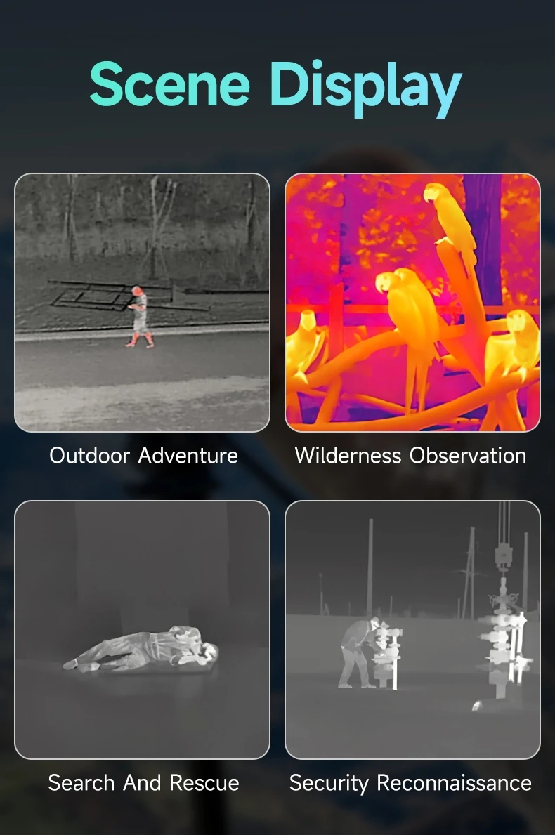 A-BF Thermal Imager for Hunting WiFi Infrared Night Vision Aiming ...