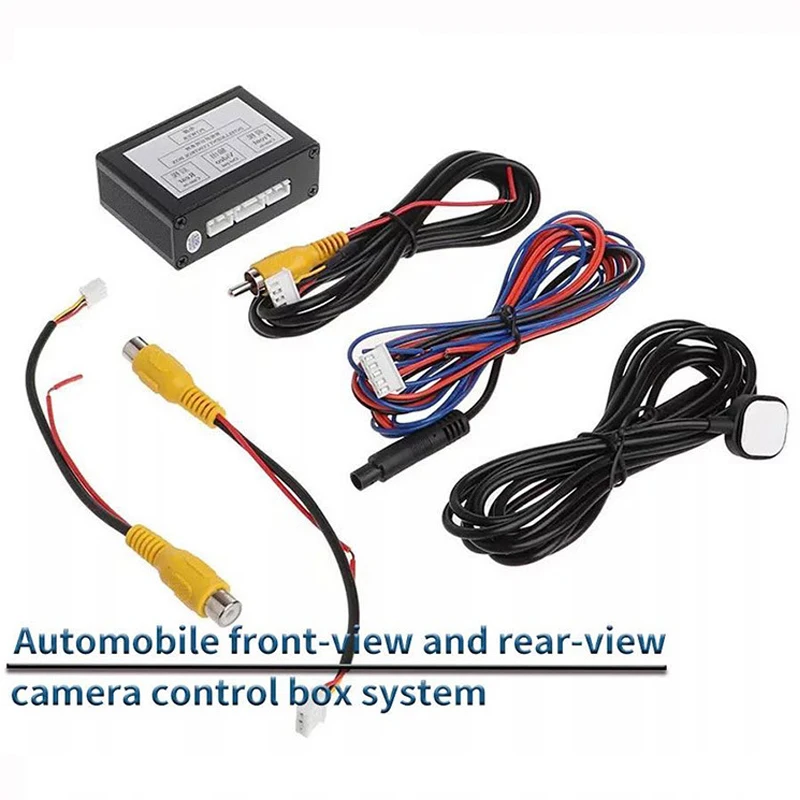 4 Way Control Box Switch Video Channel Converter for 360° Car Panoramic ...