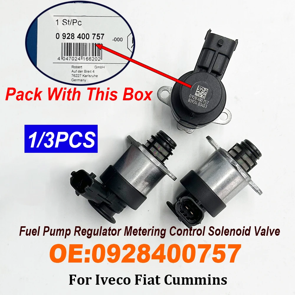 1-3PCS-0928400757-1462C00998-High-Pressure-Fuel-Pump-Regulator-Metering ...