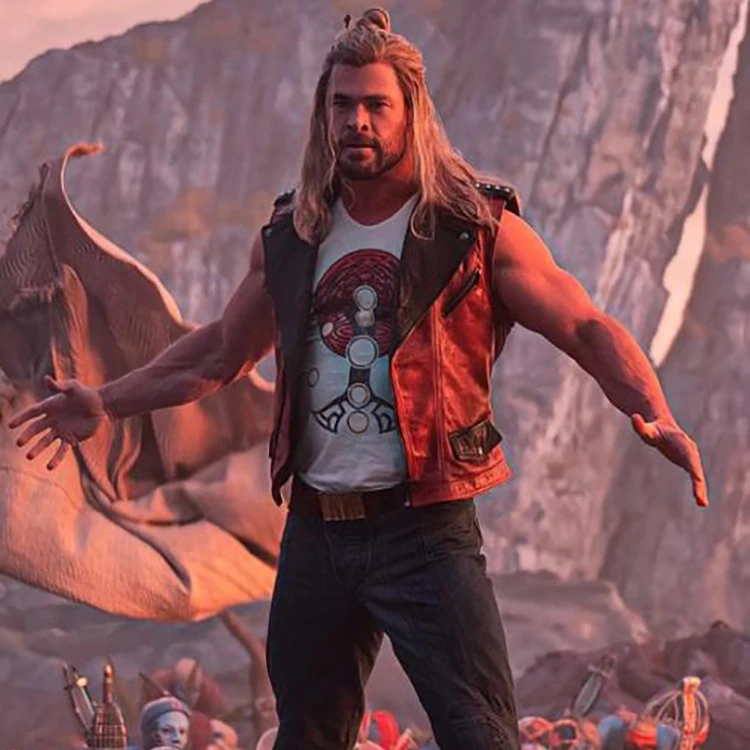 Thor Love And Thunder Chris Hemsworth Cosplay Costume Vest