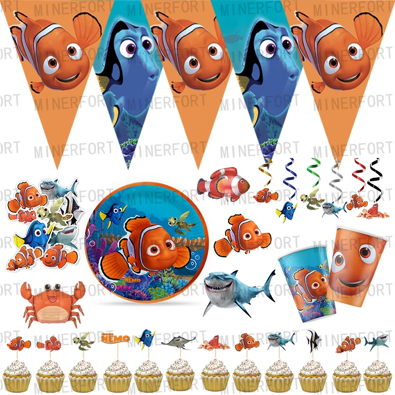 Animation Finding Nemo Birthday Party Decoration Children Party Finding ...