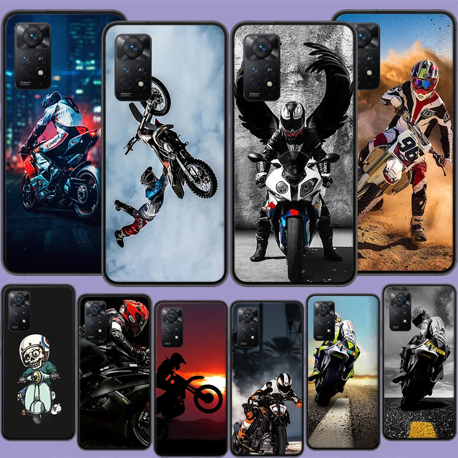 Moto Cross Motorcycle Sports Phone Case For Redmi Note 14+ 13 Pro Plus ...