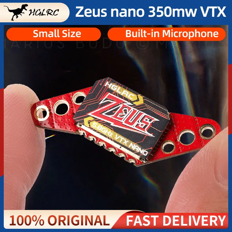 HGLRC-Zeus-Nano-FPV-VTX-350mW-5-8G-40CH-Video-Transmitter-Built-in ...