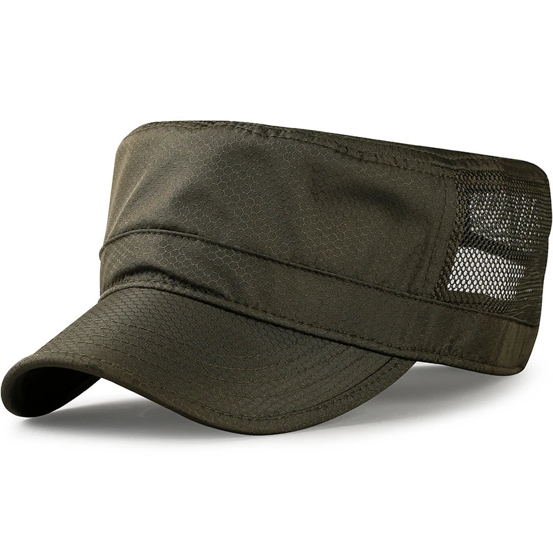 Big Size Summer Military Hat Man | Polyester Military Cap | Polyester ...