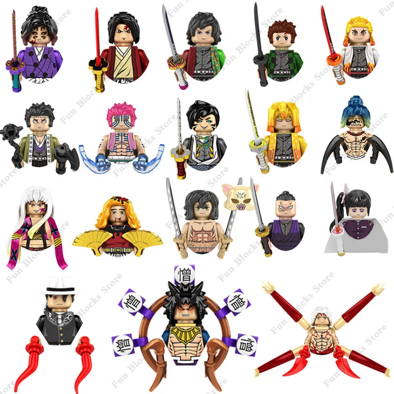 New-Demon-Slayer-Japan-TV-Anime-Moive-Action-Figures-Building-Block ...