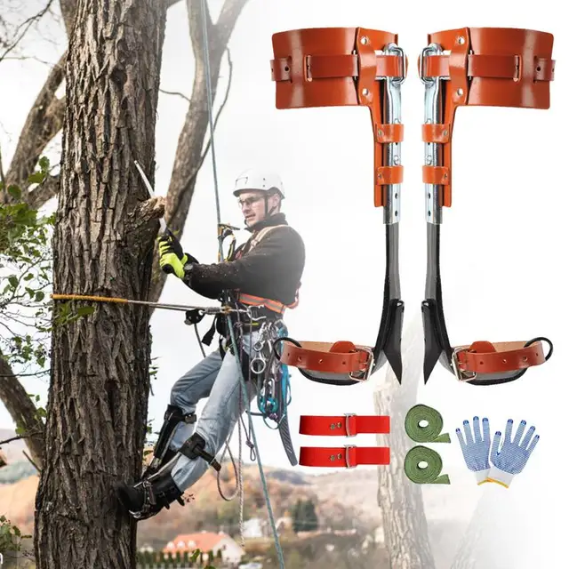 Tree Climbing Gear Tree Climbing Spikes For Shoes Boots Tree Climbing ...