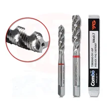 YG-1 콤보 HSS-EX 나선형 탭, M3, M4, M5, M6, M8, M10, M12, M16, M18, M20, M27, M30, 주철, 스테인리스 AL 등 가공 ...