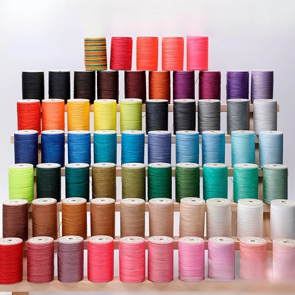 0.45mm 80m Wax Thread Sewing Threads For Leather Craft Braided Bracelet ...