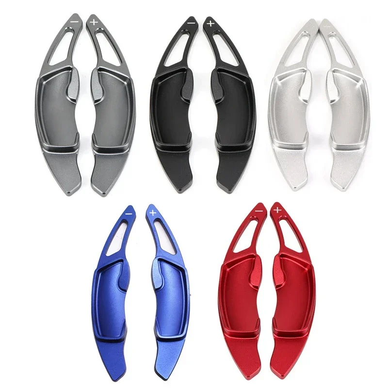 Pair-Car-Steering-Wheel-Shift-Paddle-Shifter-Gear-Extension-Aluminum ...