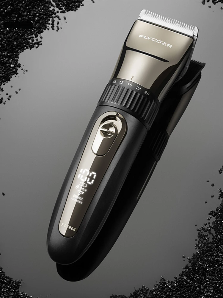 AIKIN-Flyco-Professional-Hair-Trimmer-FC5908-Whole-Body-Washable-Hair-Clipper-Ceramic-Blade ...