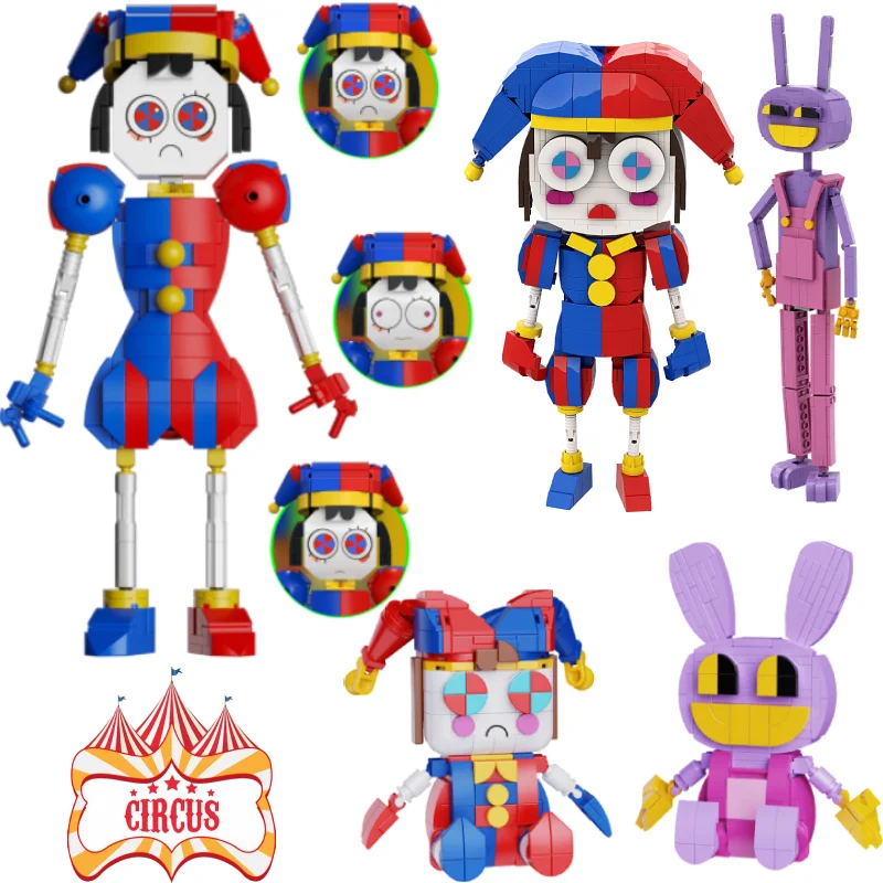 Digital-Circus-Building-Blocks-Set-para-crian-as-Constructor-Bricks ...