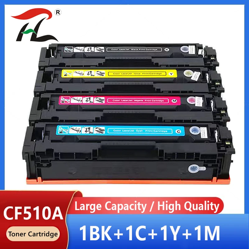 1SET-Compatible-Toner-Cartridge-for-HP-204A-CF510A-CF511A-CF512A-CF513A ...