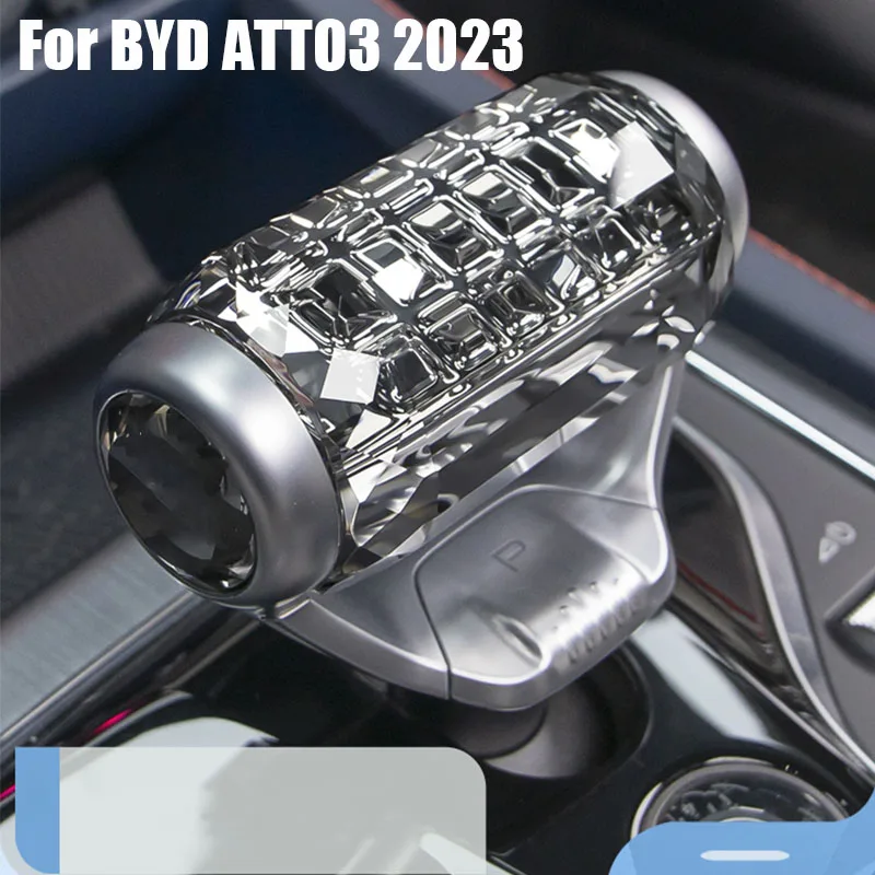 For-BYD-Atto3-Yuan-Plus-2023-Crystal-gear-shift-assembly-central ...