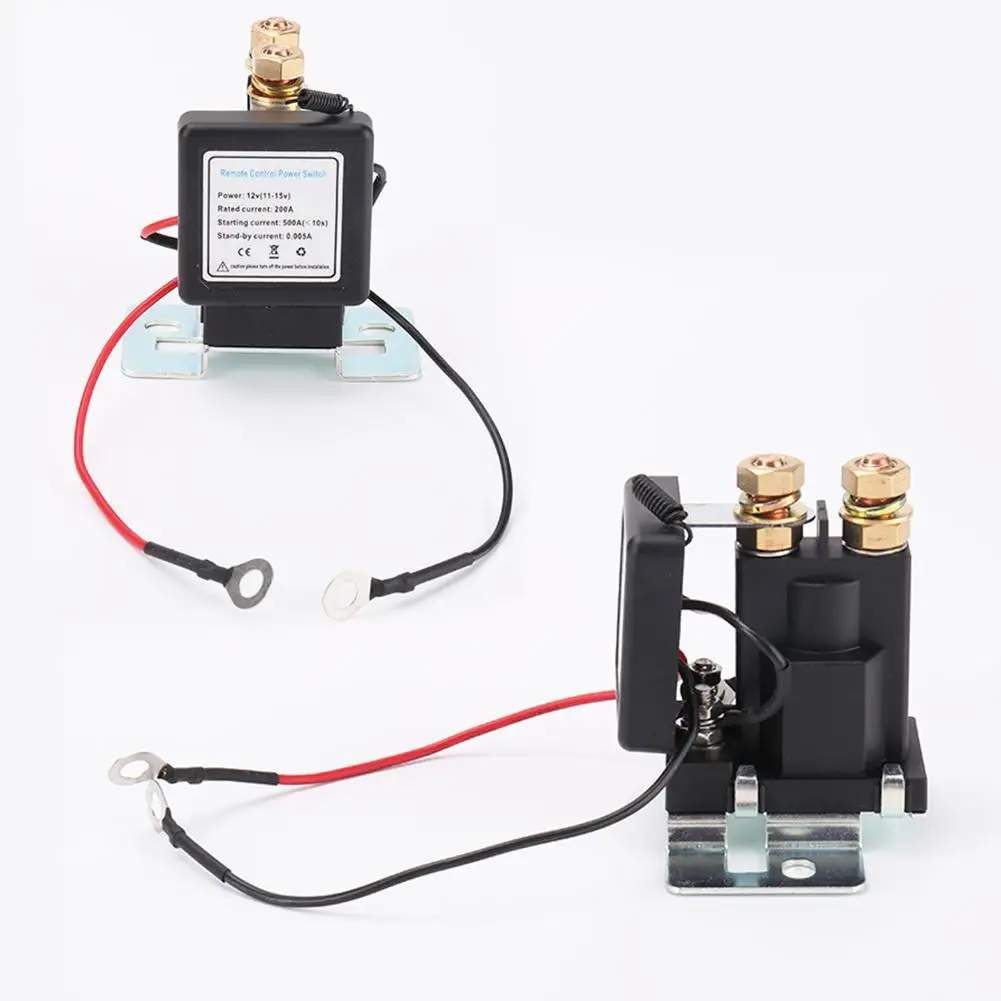 12v Car Battery Cutoff Switch Wireless Remote Control Disconnect Cut ...