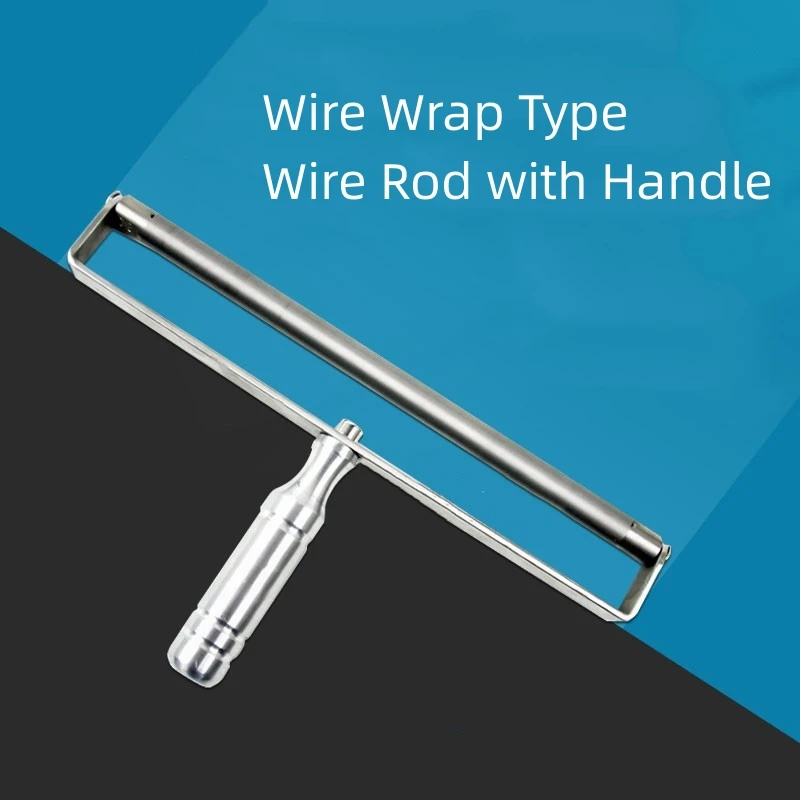 240MM-Wire-wound-type-ink-scraper-Bar-Paint-wet-film-preparator-Coater ...