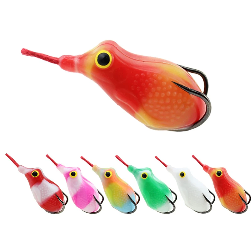 Snakehead Fish Frog Lure | Fishing Frog Bait Small | Fishing Lure Frog ...