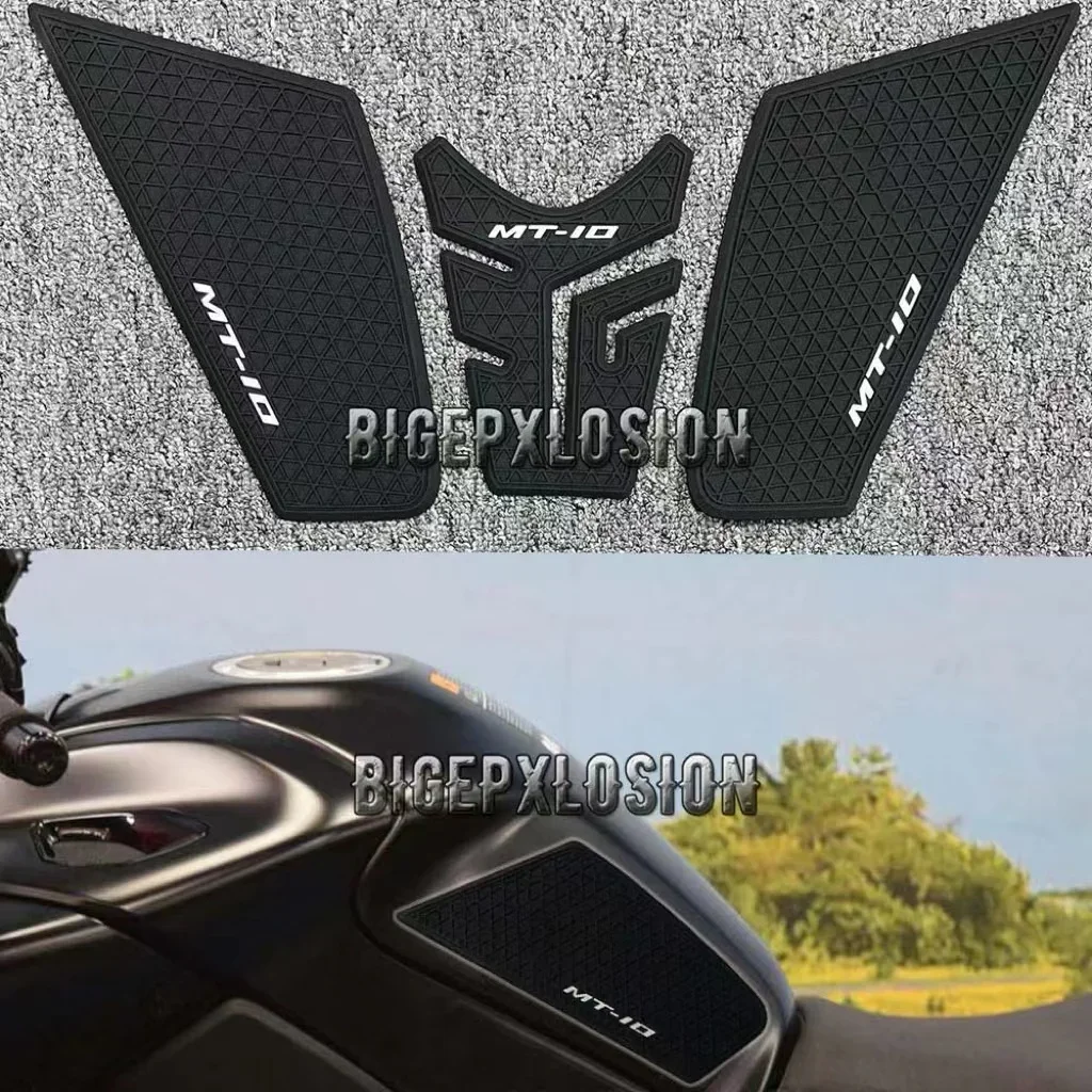 For-Yamaha-MT-10-MT10-MT-10-2018-2023-Side-Fuel-Tank-Pad-Tank-Pads ...
