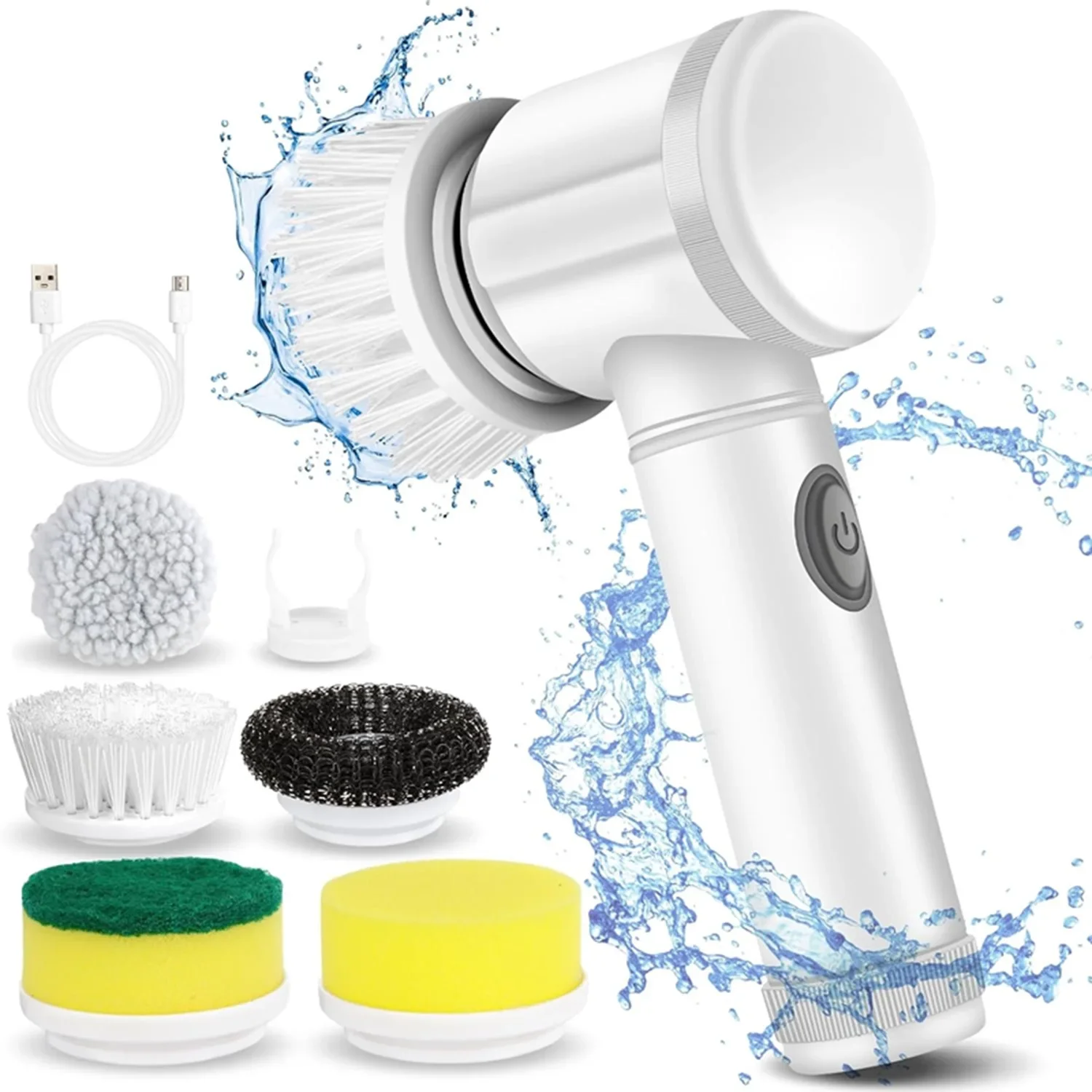 Universal-Electric-Cleaning-Brush-Cordless-Scrubber-Super-Power ...