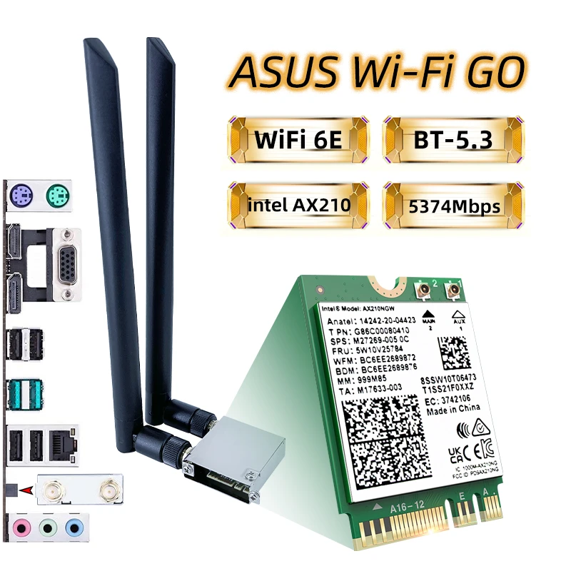 Wifi Bluetooth Card Asus | Wireless Network Card Asus | Asus Wifi ...
