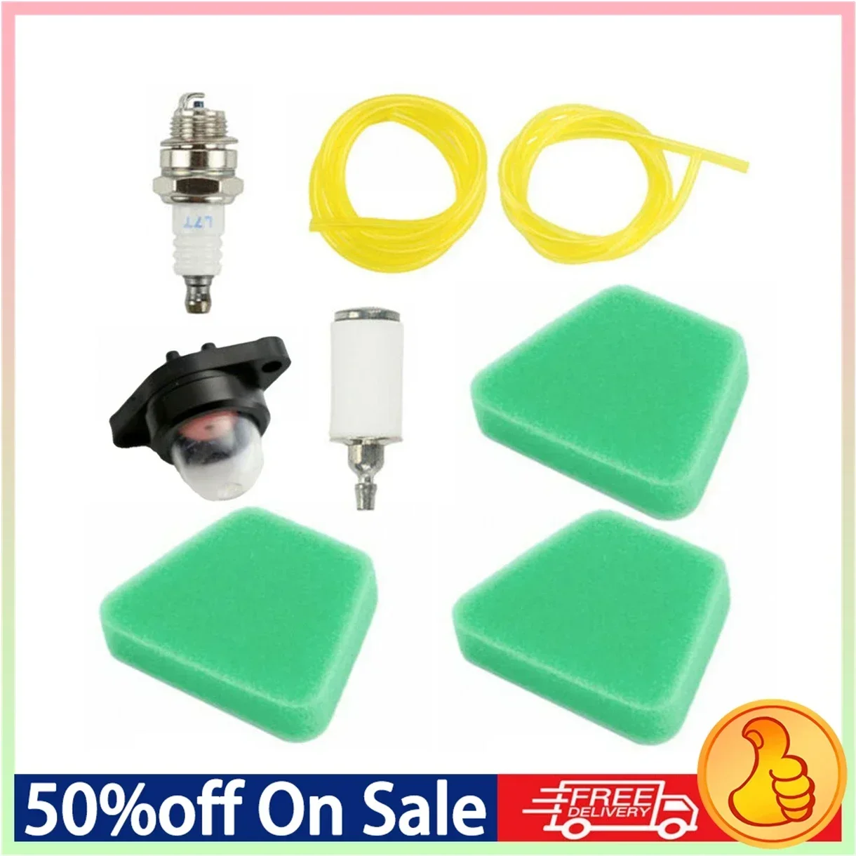 Fuel Filter Line Hose Primer Bulb Kit For UEL LINE PRIMER Bulb Air ...