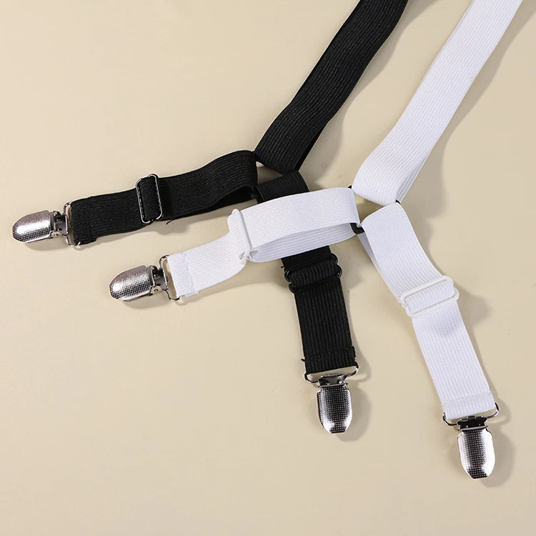 Pince à linge,Attache de drap de lit élastique réglable, pince à ...