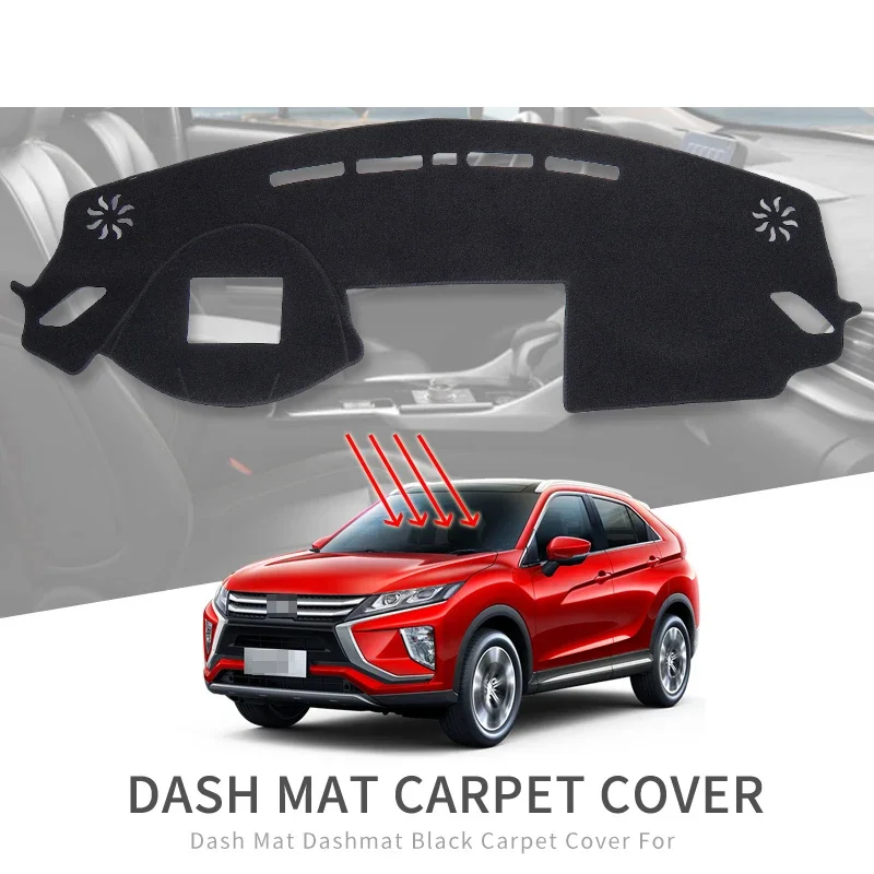 Car Dashboard Mat for Mitsubishi Eclipse Cross 2017 2018 2019 2020 2021 ...