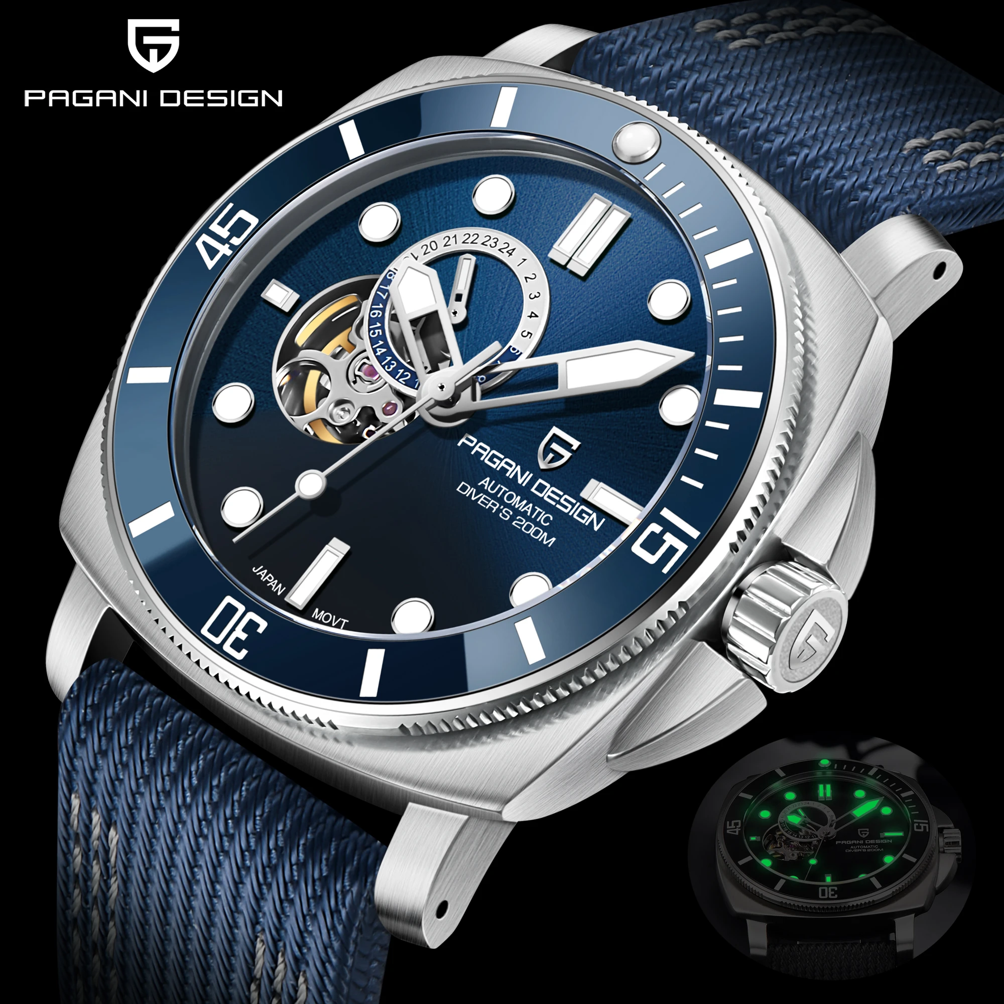 PAGANI-DESIGN-Reloj-mec-nico-autom-tico-para-Hombre-cron-grafo ...