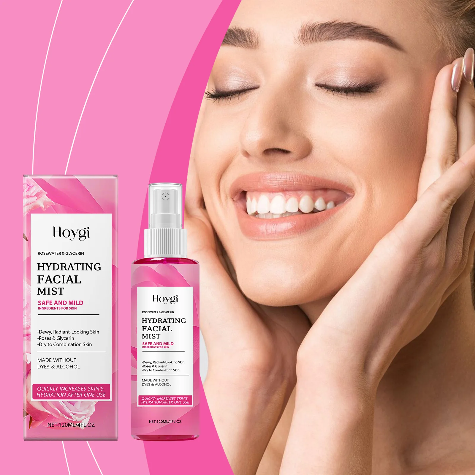 Rose Moisturizing Facial Spray - A Facial Spray for Skin Care ...