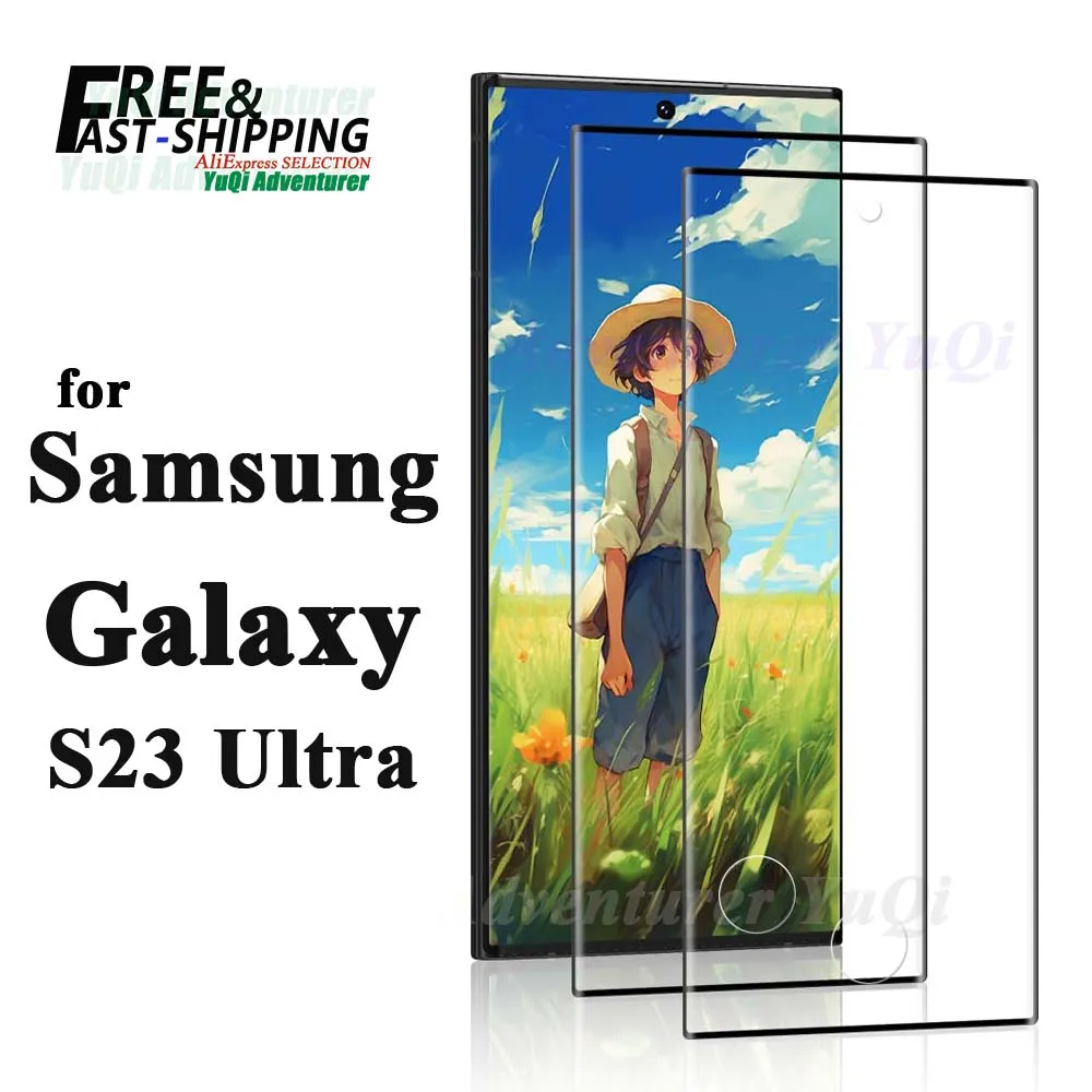 For-Samsung-Galaxy-S23-Ultra-Screen-Protector-3D-Curve-Tempered-Glass ...