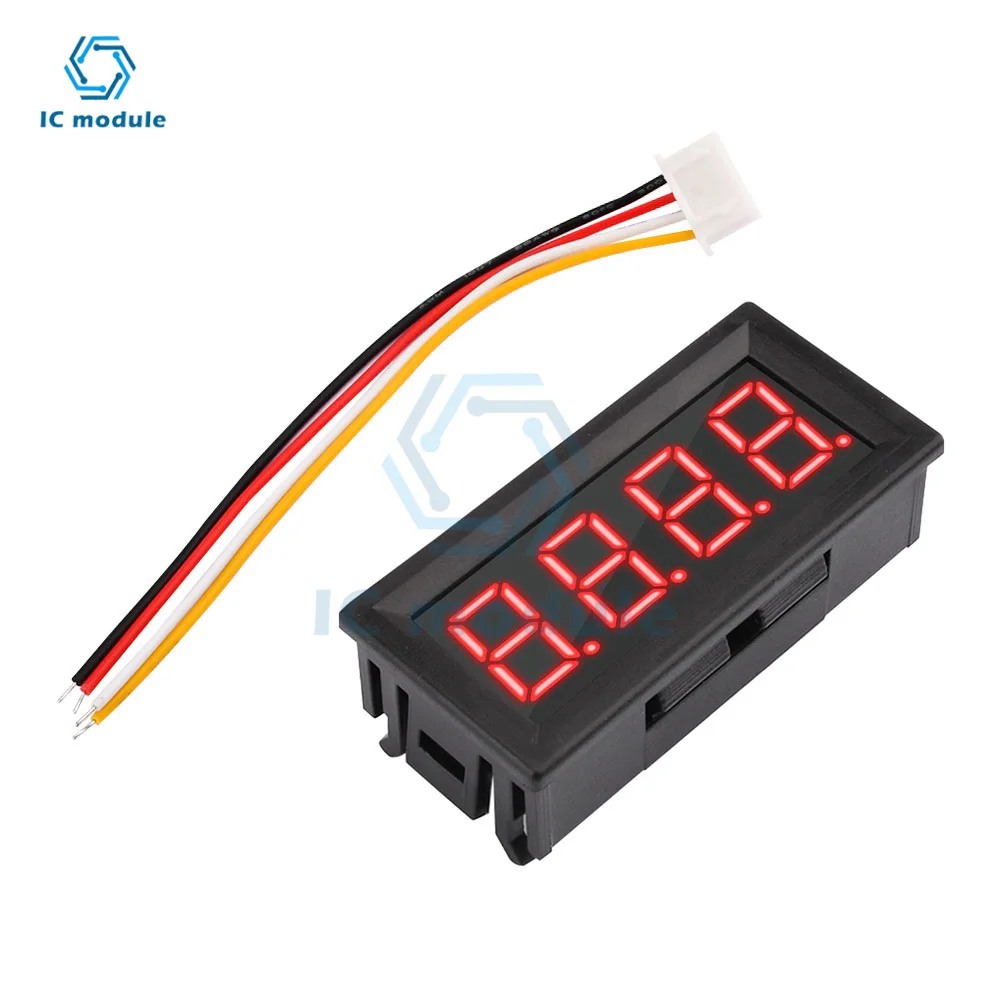 RS485 serial port LED digital tube 4 digit display PLC communication MODBUS| | - AliExpress