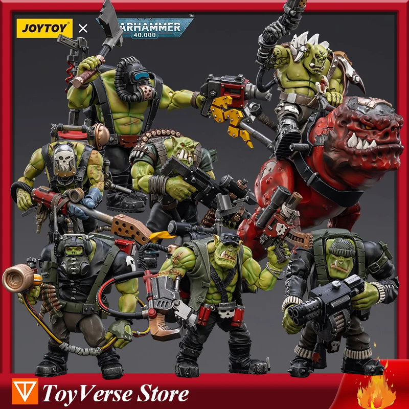 IN-STOCK-JOYTOY-Warhammer-40k-1-18-Action-Figures-Ork-Kommandos ...