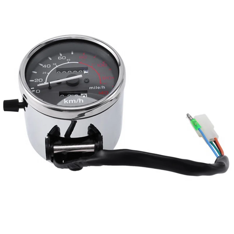 Well Silver Instrument Cluster For Honda Steed VT VLX 400 600 Rebel ...
