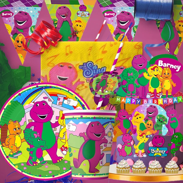 Barney Party Supplies Barney Party Pack Party Decorations
