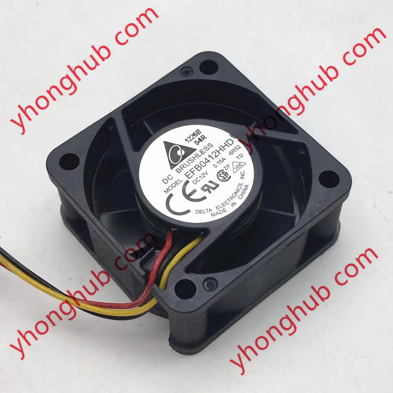 Delta Electronics Efb0412hhd 6r52 Dc 12v 0.15a 40x40x20mm Server ...