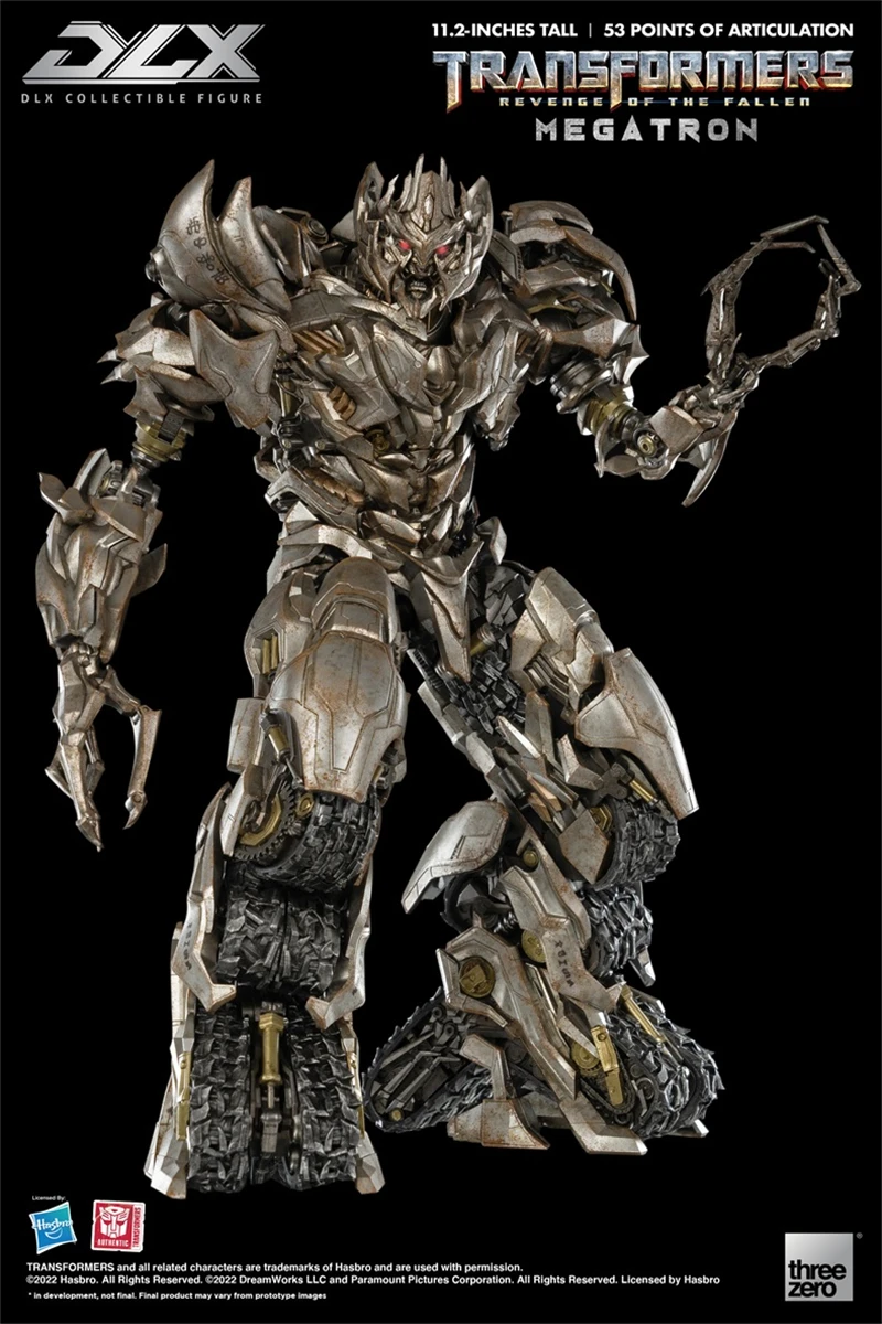 【In Stock】3A Threezero DLX Megatron Revenge Of The Fallen Action Model ...