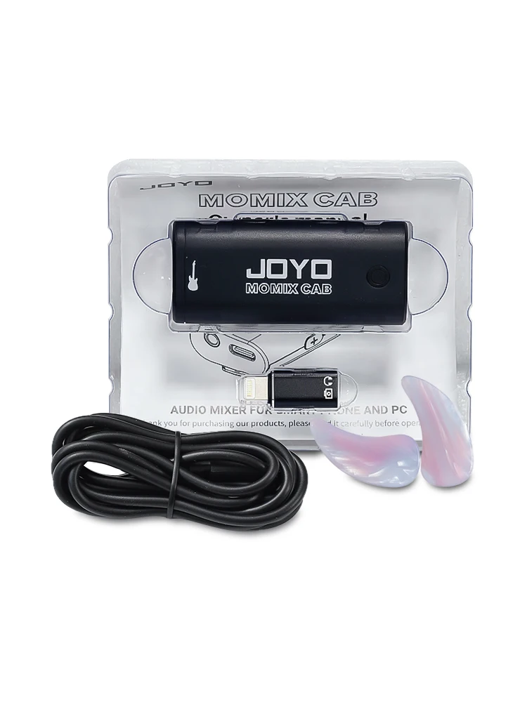 JOYO-MOMIX-CAB-USB-Sound-Card-Guitar-Recording-Creation-Portable-Plug ...