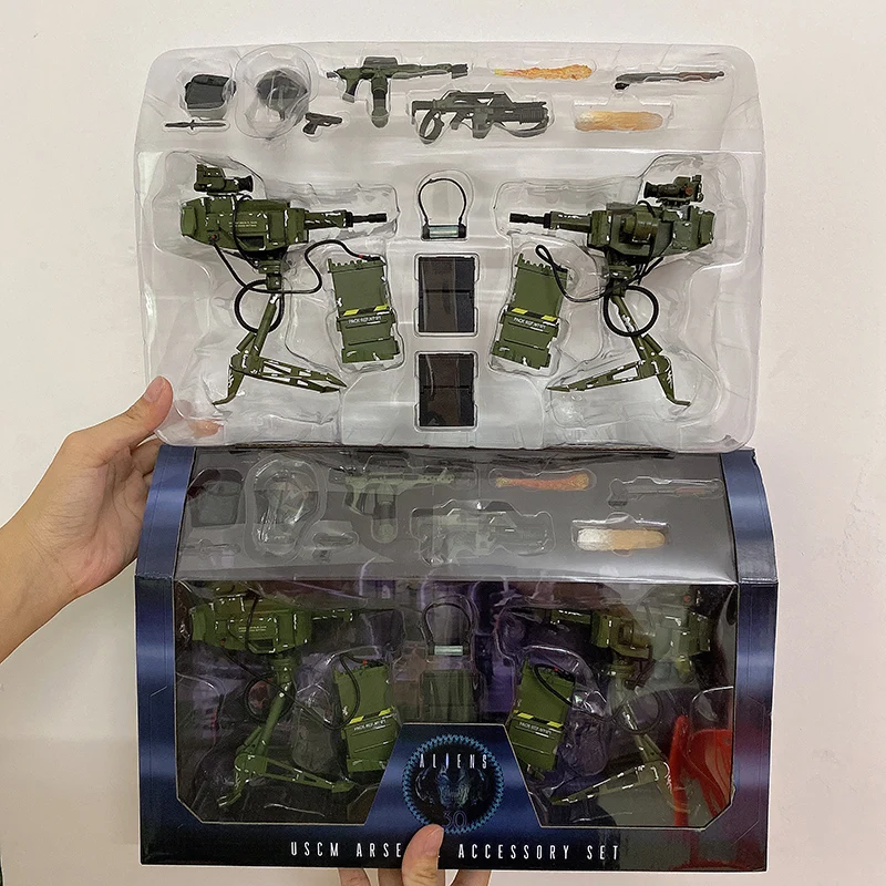 NECA-Alien-Uscm-Accessory-Set-Action-Figure-Collectible-Model-Toys ...