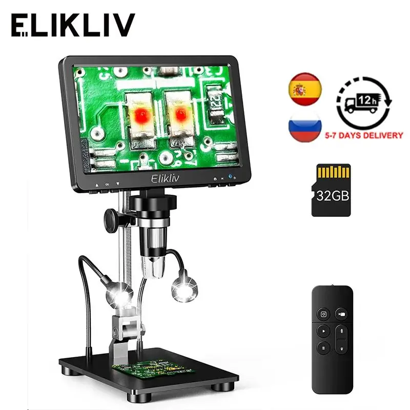 Elikliv-EDM9-Pro-1200X-HDMI-Digital-Microscope-with-7-IPS-Screen-16MP ...