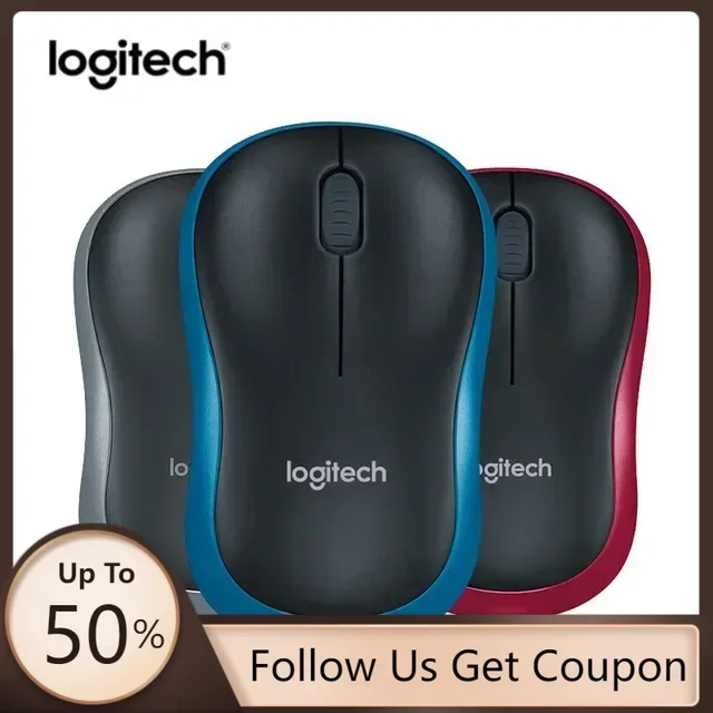 Logitech-M185-M220-Silent-Optical-Mini-Wireless-Mouse-Travel-Office-Comfortable-Small-Hand-Home ...