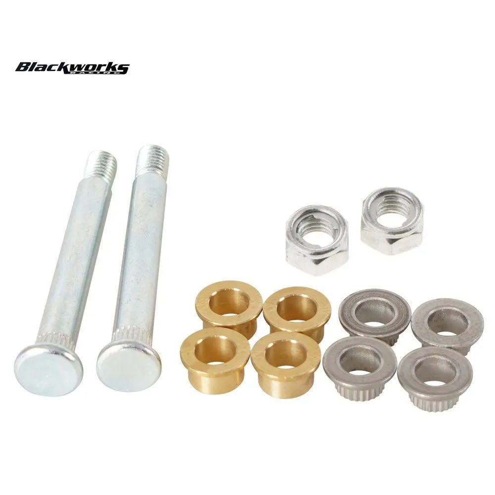 Car-Front-Door-Hinge-Pin-Bushing-Repair-Kit-2-Pins-Lock-Nuts-Hinge-Pin ...