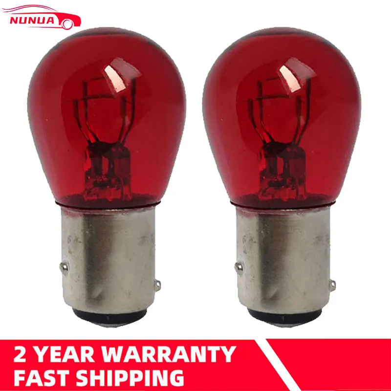 2Pcs-BAW15D-BAW15S-Red-Brake-Stop-Car-Rear-Tail-Light-Bulb-567-12V-PR21 ...