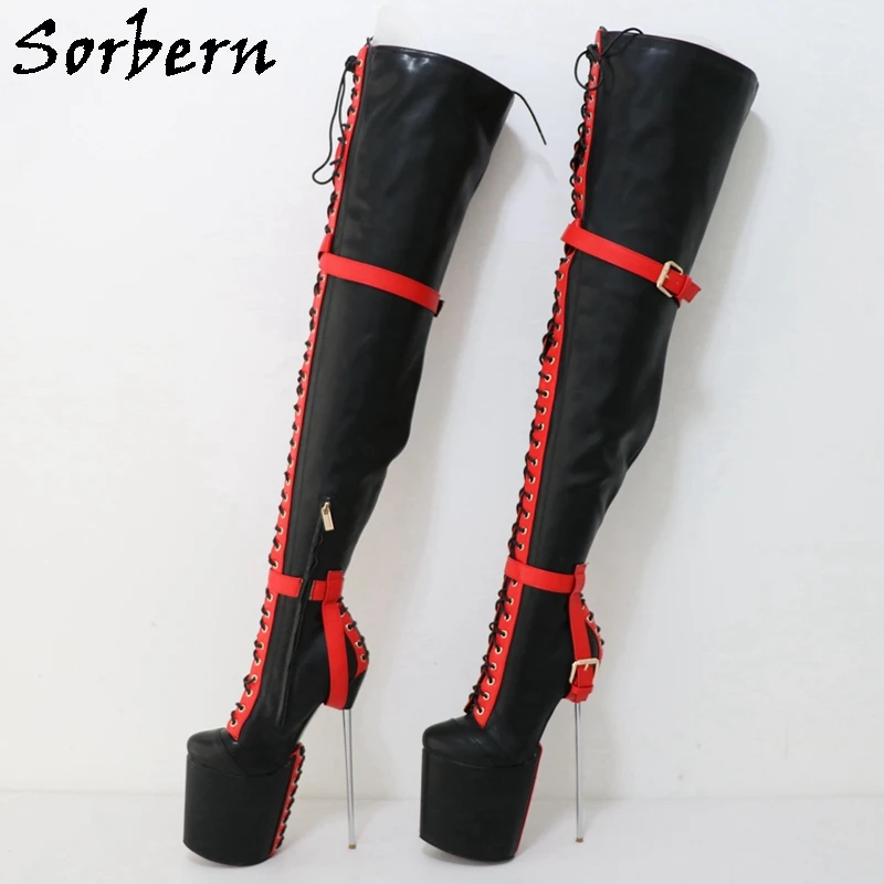 Sorbern-22cm-Stilettos-Drag-Queen-Boots-Women-Mid-Thigh-High-Metal-High ...