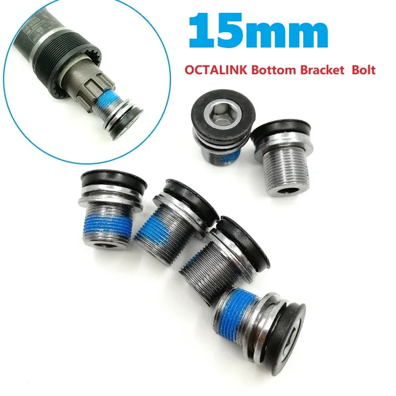 Bike-15mm-OCTALINK-Bottom-Bracket-Screw-Bicycle-Crank-Bolt-Spline ...