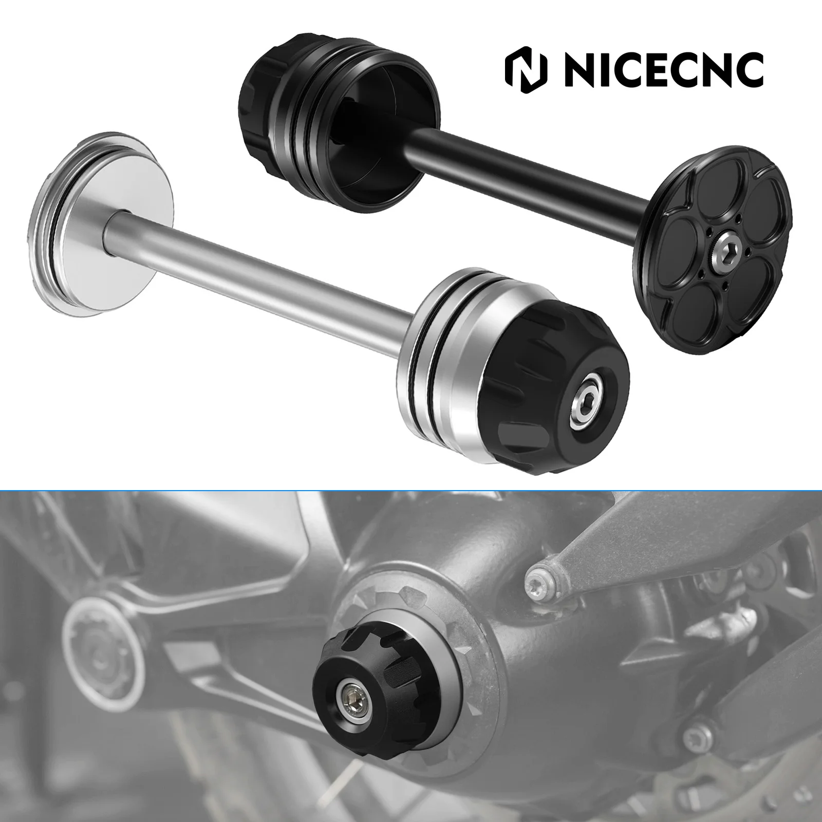 For 2019-2023 BMW R1250GS Motorcycle Rear Wheel Spindle Blanking Axle ...