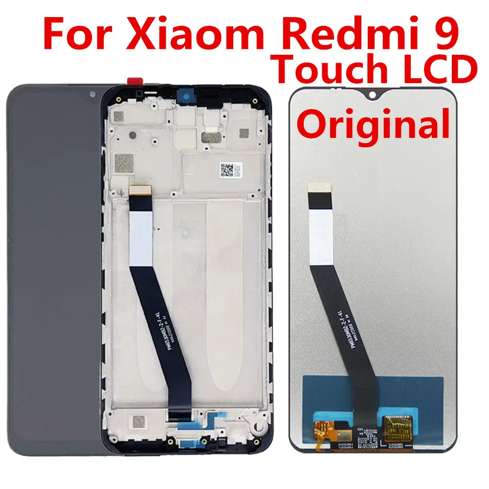 Pantalla LCD Original para Xiaomi Redmi 9, montaje de digitalizador ...